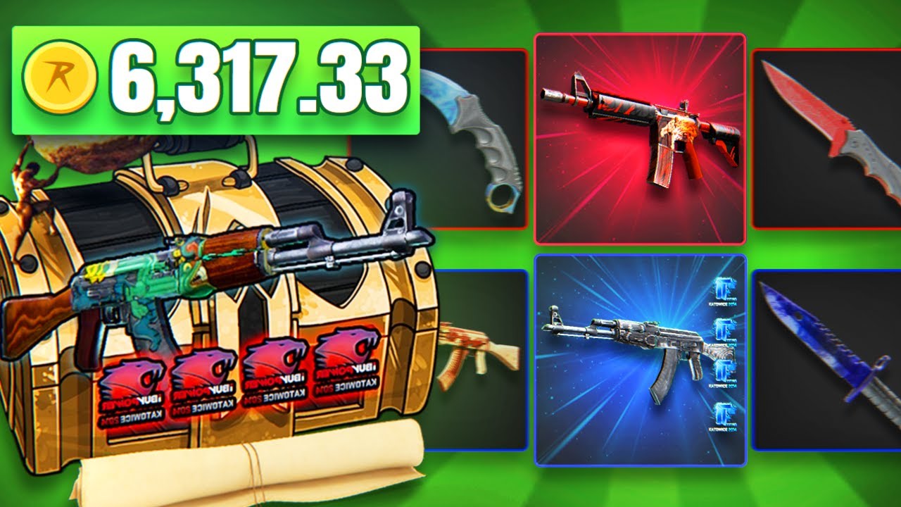 THIS NEW CSGOROLL CASE HAD HUGE UNBOXINGS! - YouTube