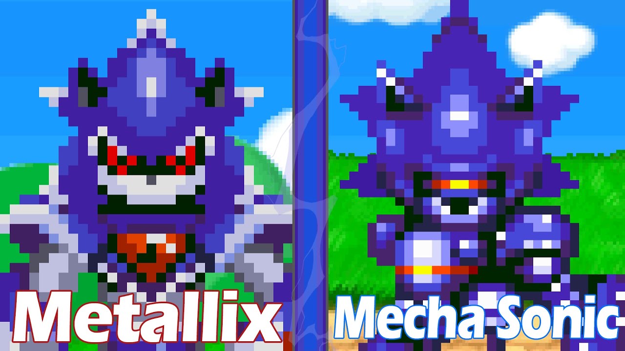 Metallix y Mecha Sonic! - YouTube