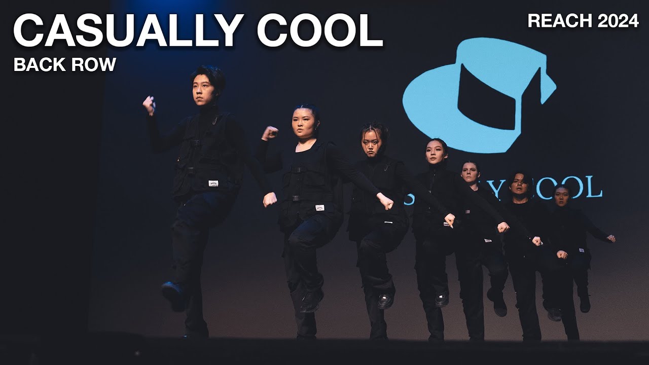 CASUALLY COOL DANCE CREW [Back Row] - REACH DANCE COMPETITION 2024 ...