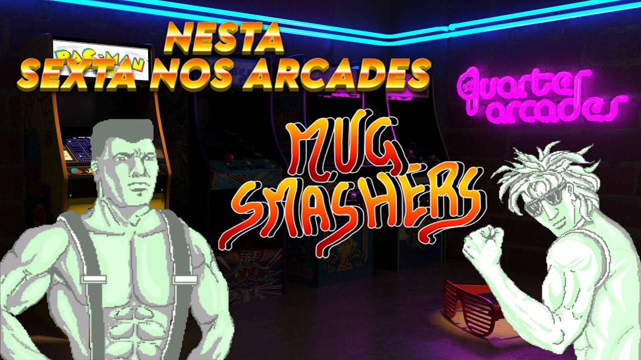 Mug Smashers (3D Games, 1990) nesta Sexta nos Arcades - YouTube