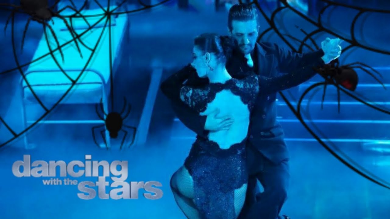 Charli D'Amelio "Argentine Tango" Halloween on Dancing With The Stars ...