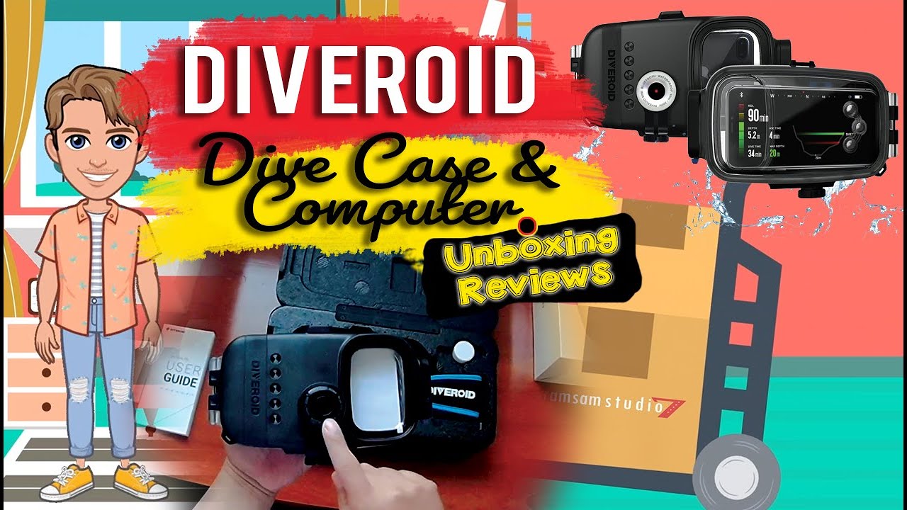 DIVEROID SMARTPHONE DIVING CASE | DIVE WITH YOUR PHONE | UNBOXING ...