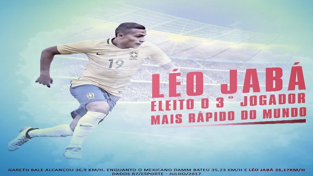 LÉO JABÁ O BRASILEIRO MAIS RÁPIDO VIVO - YouTube