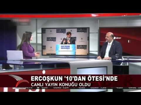 Ercoşkun “10’dan ötesi’nde”  Canlı yayın konuğu oldu