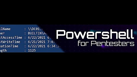 PowerShell for Pentesters - YouTube