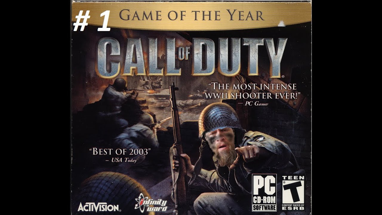 Call of Duty 1 (2003) campaña completa sin comentarios parte 1. - YouTube