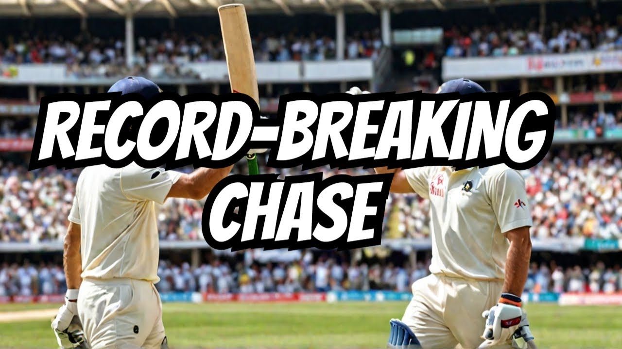 Pakistan's INSANE Record-Breaking Run Chase! - YouTube