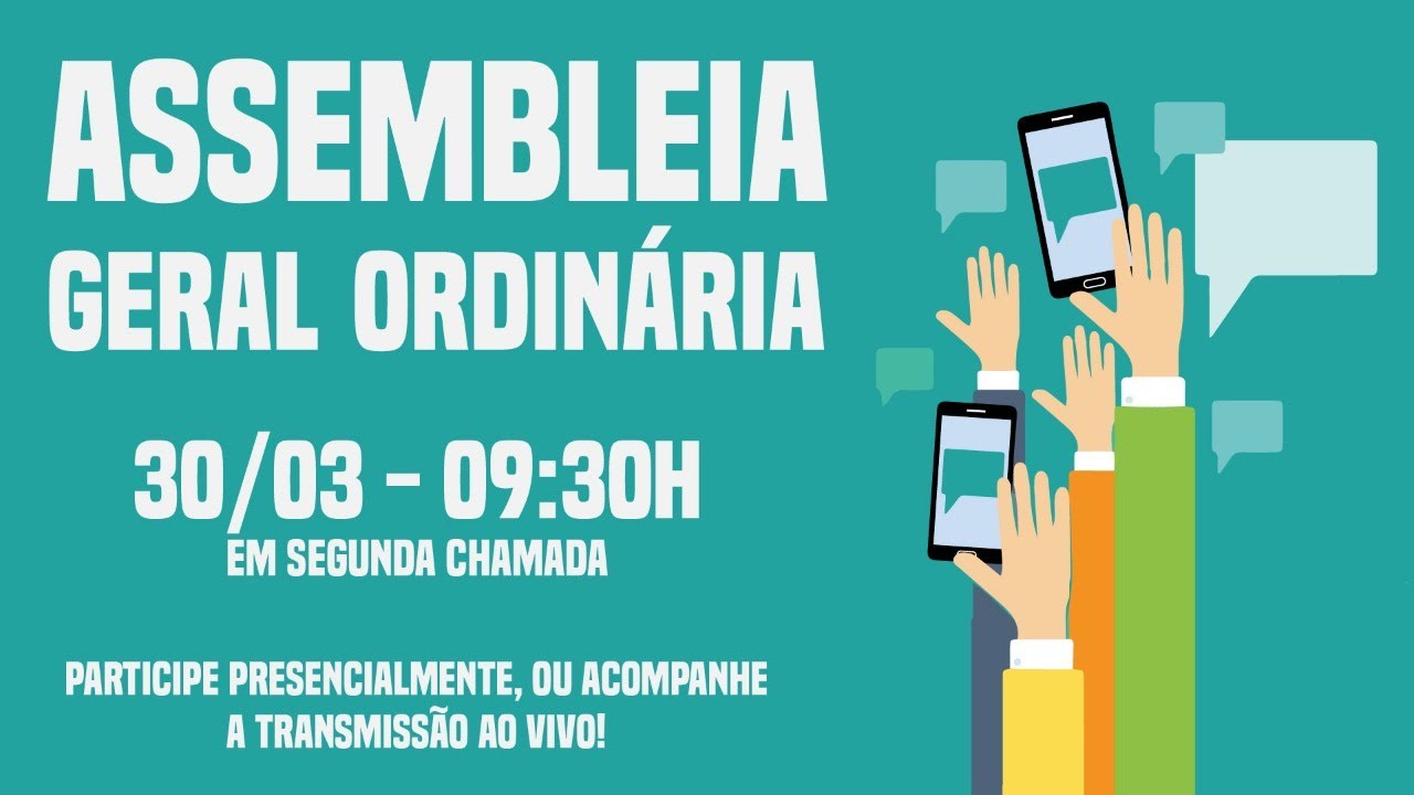 AGO 01/2024 - ACOMPANHE AO VIVO! - YouTube