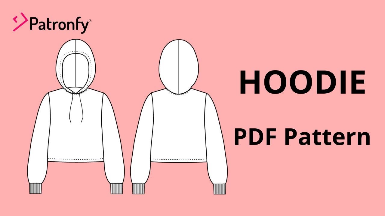 DIY Nicole Hoodie | How To Make A Hoodie | Pattern Available - YouTube