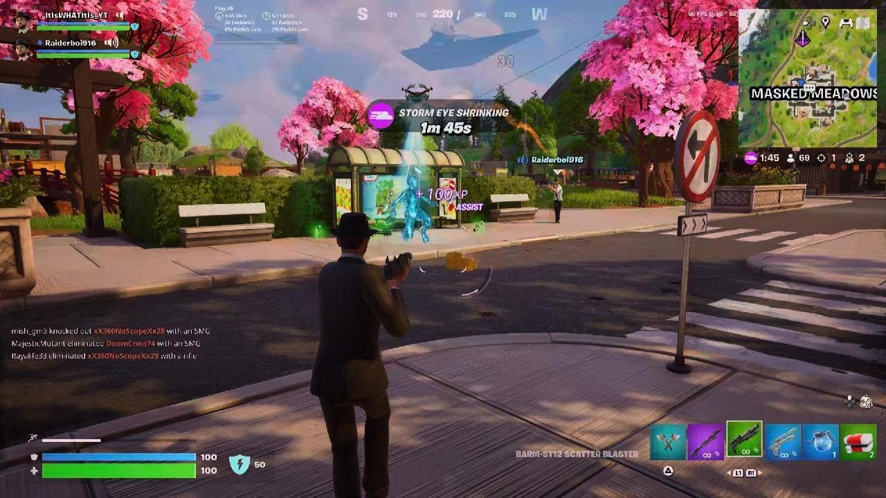 Fortnite C6 S3 11th Duo Victory 2 Kills 2 Asst. - YouTube