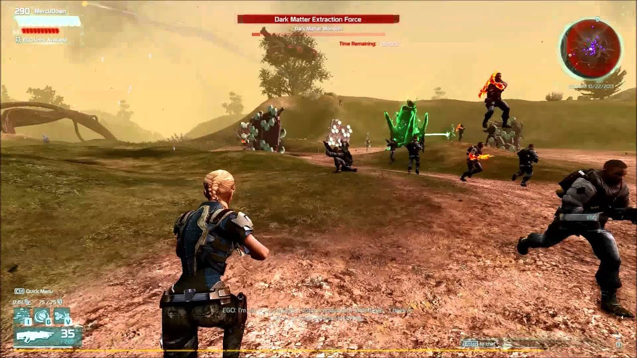 Defiance Game Play SICK RAID boss fight MMORPG 1080p - YouTube