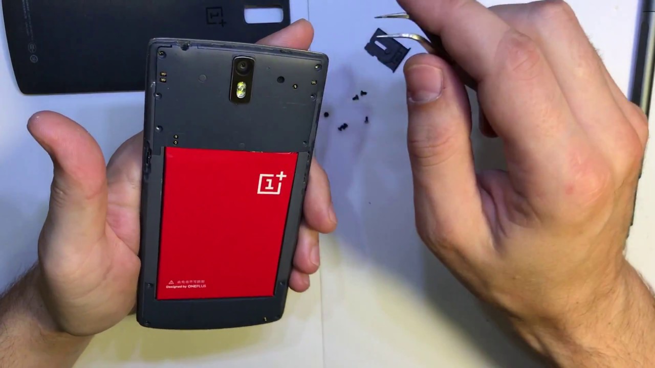 OnePlus One a0001 - разборка / disassembly - YouTube