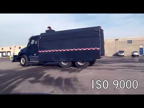 INKAS Riot Control Vehicle Water Cannon - YouTube