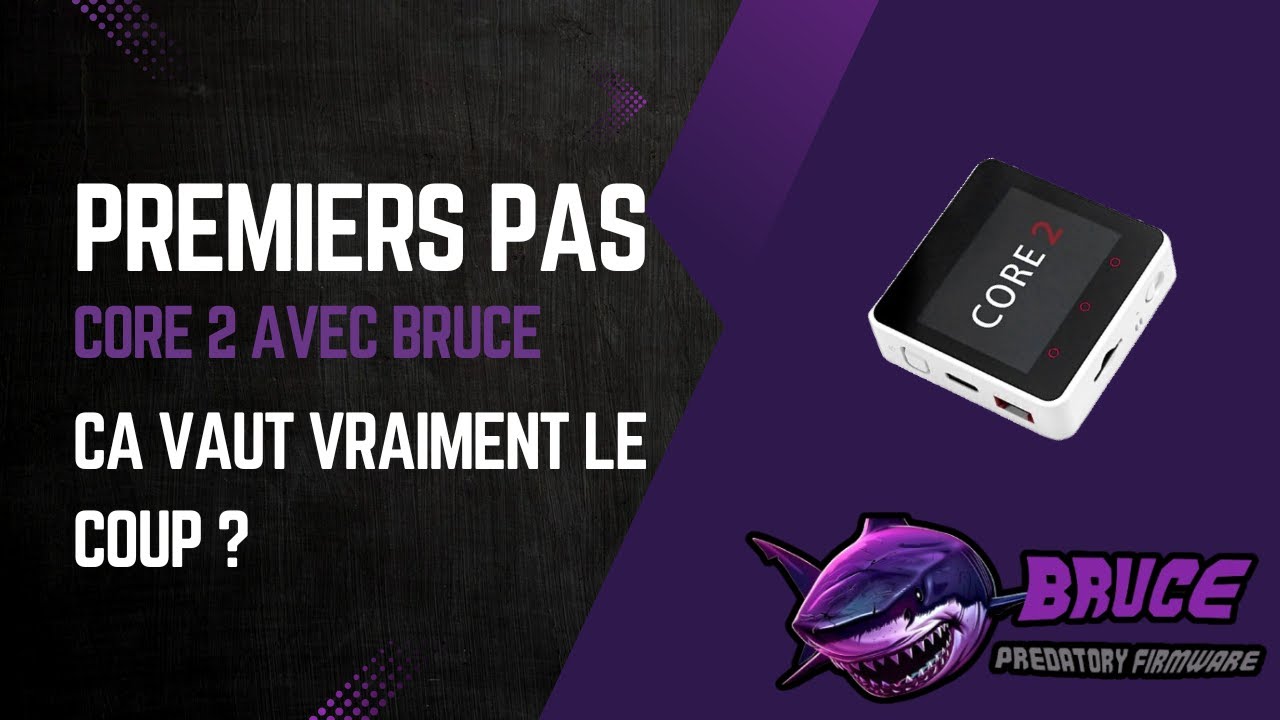 Premiers pas avec le core 2 ! Sous bruce firmware en français ! - YouTube