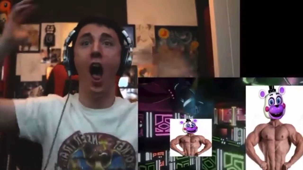 Dawko screamed at big buff helpy - YouTube