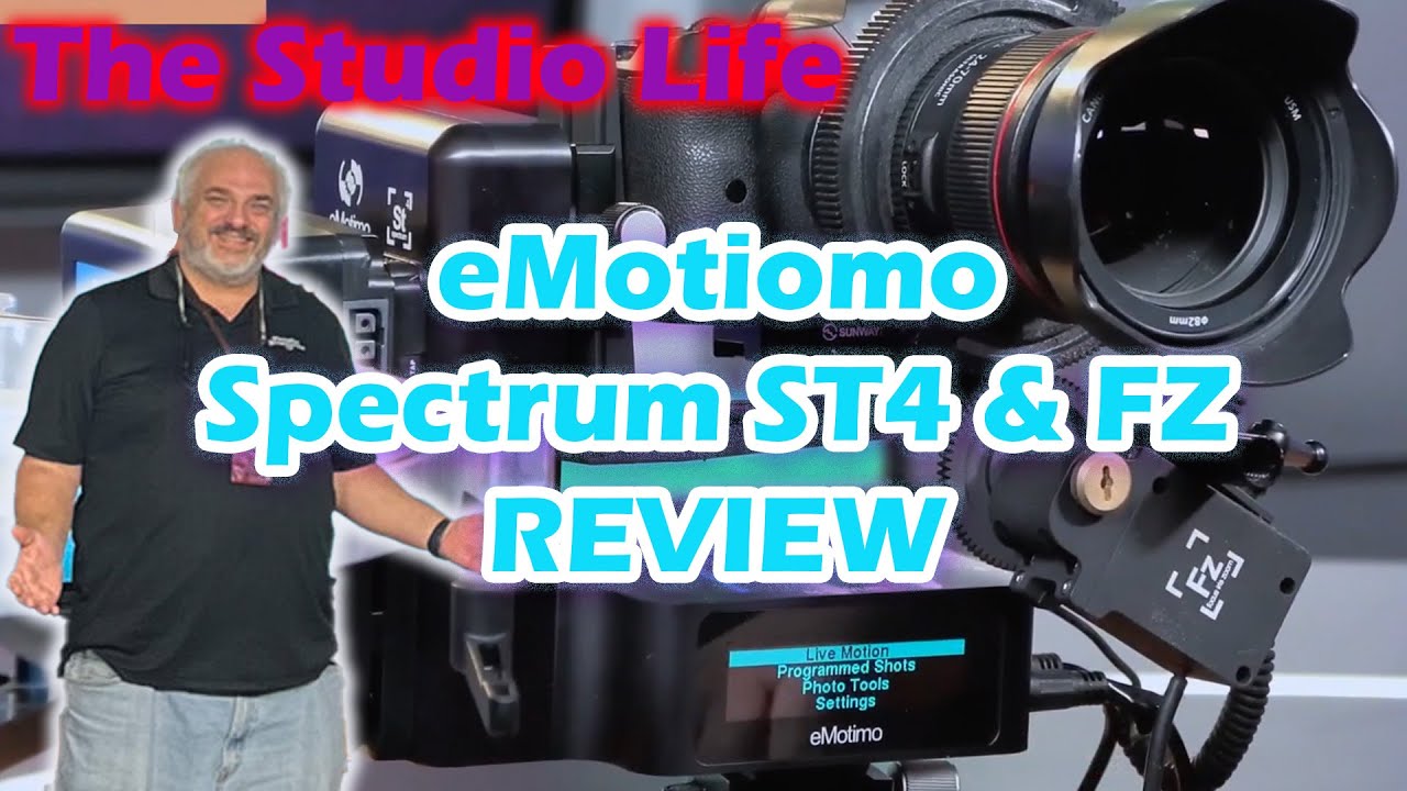 eMotimo Spectrum ST4 and FZ Review - Motorized Camera Control Equipment - YouTube