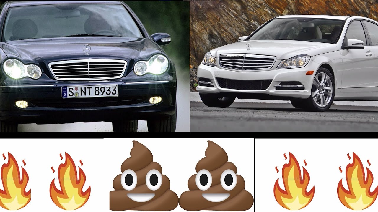 WHAT IS THE BEST USED C CLASS ? MERCEDES W203 vs W204 !!! - YouTube
