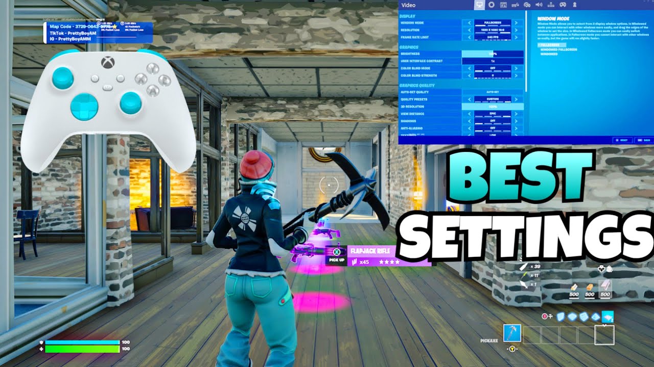 Smooth Xbox Player 🥶 + BEST Controller Settings For Fortnite! - YouTube