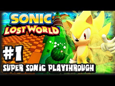 Sonic Lost World Wii U - (2K HD) Super Sonic Playthrough - Part 1 - YouTube