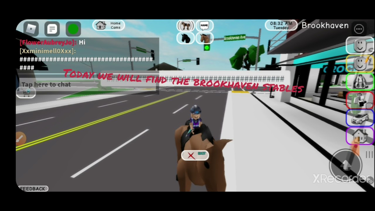 how to find the brookhaven stables in brookhaven - YouTube