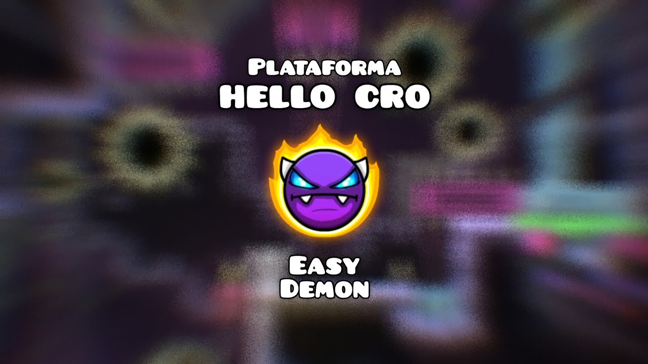 hello cro | By qalli [Easy Demon] 100% "-1 Min" - YouTube