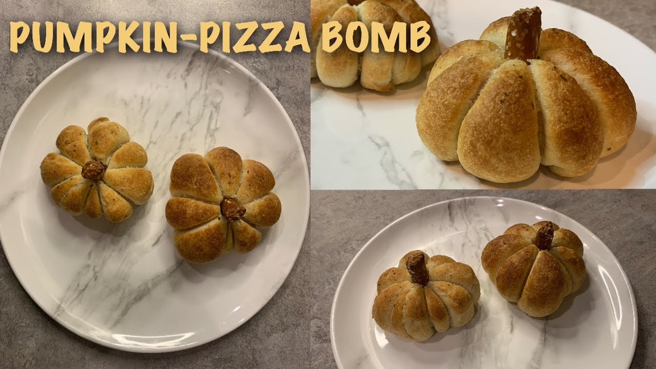How To Make A Pumpkin-Pizza Bomb 🎃| Chef Karen Series - YouTube
