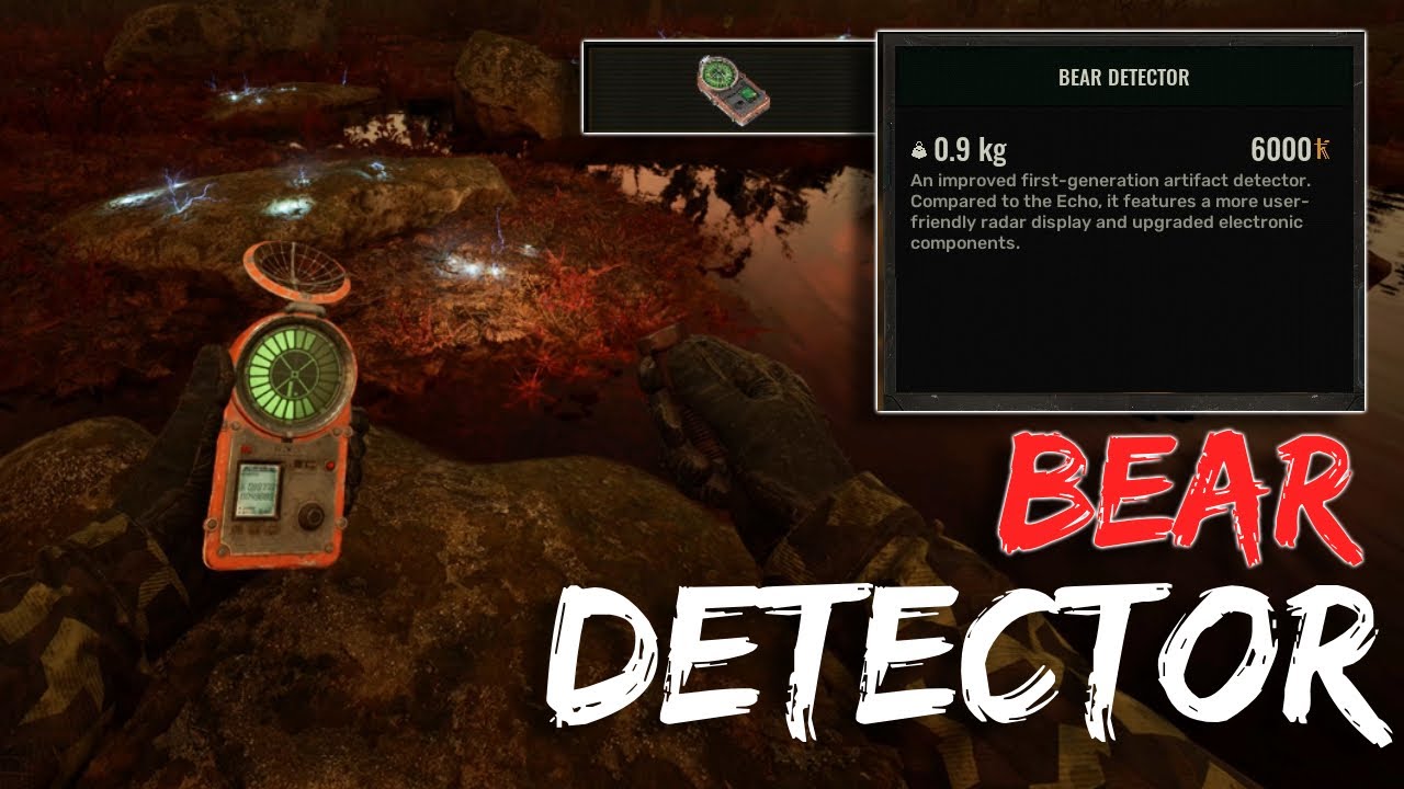 STALKER 2 How To Find The Best Artifact Detector? "Bear Detector" Guide - YouTube