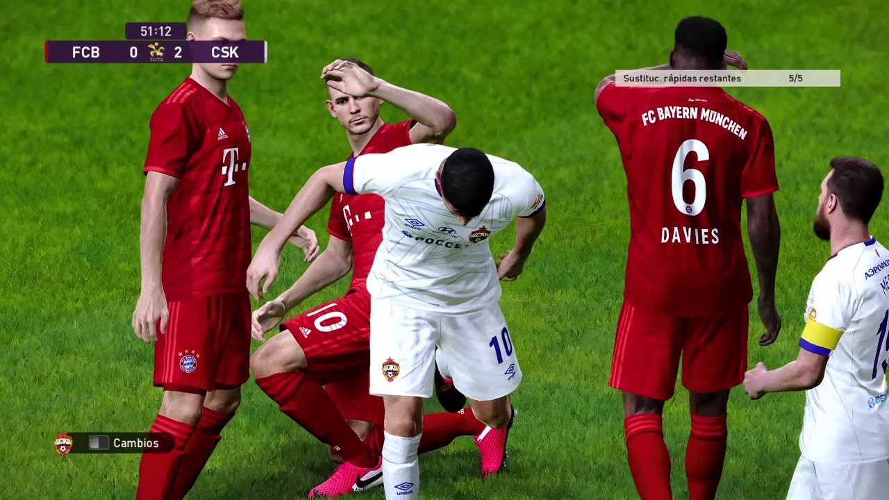 PES 2020 - Online Match 0-4 (Match 79) - YouTube