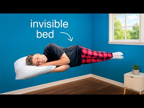 I Built an Invisible Bed!
