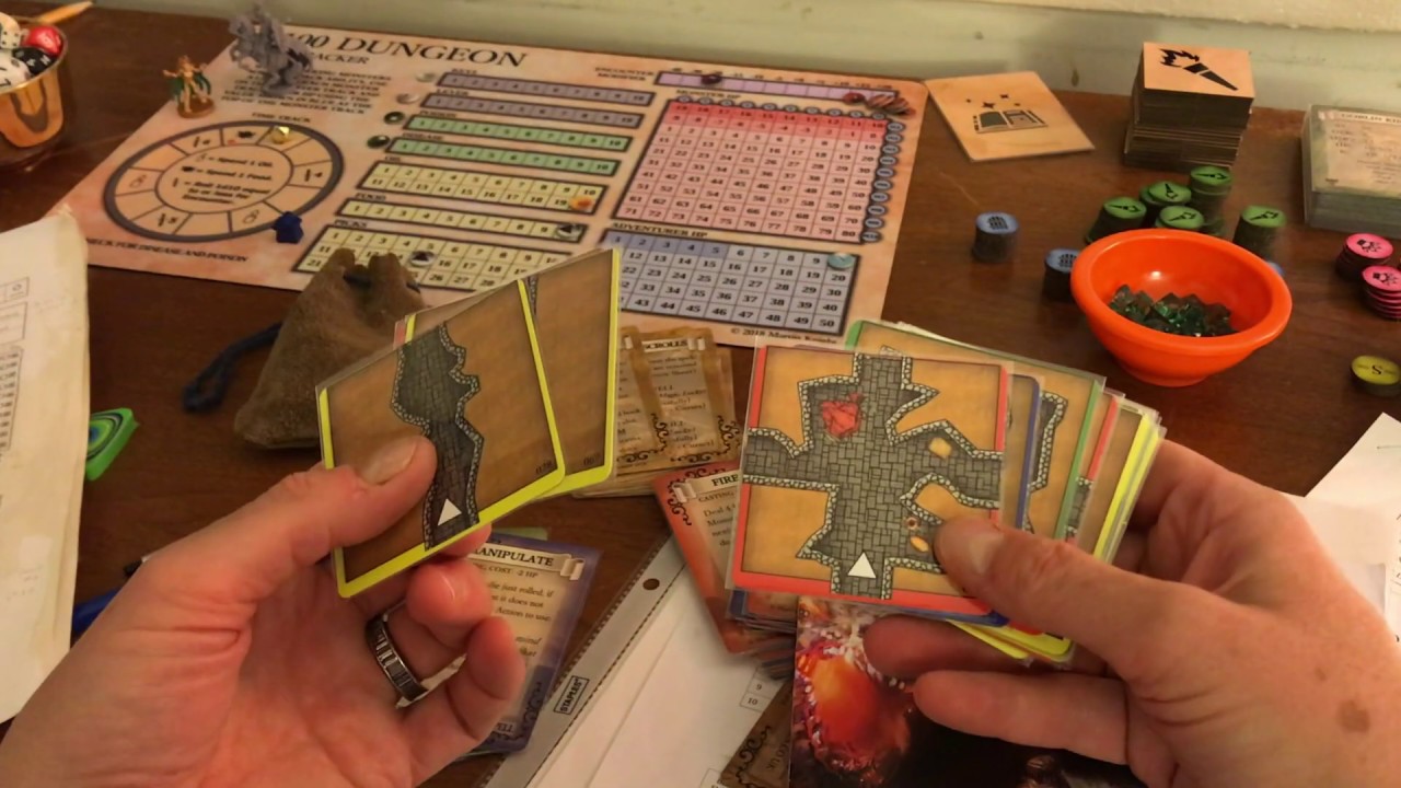 d100 Dungeon Mapping Game - YouTube