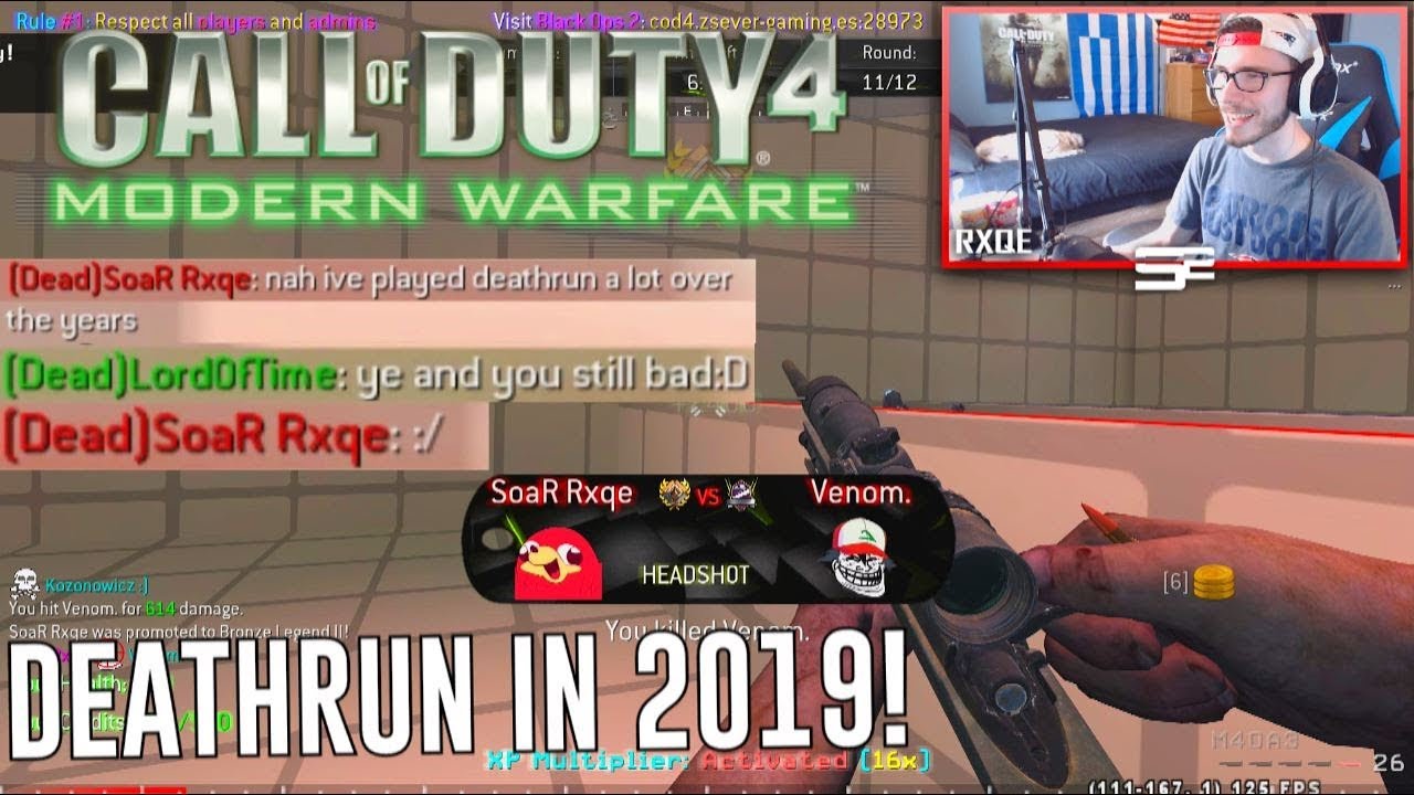 "YOU STILL BAD".. | CoD4 PC DEATHRUN in 2019! - YouTube