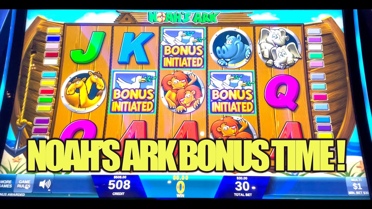 NOAH'S ARK AND TWIN WIN FROM THE HIGH LIMIT ROOM - YouTube