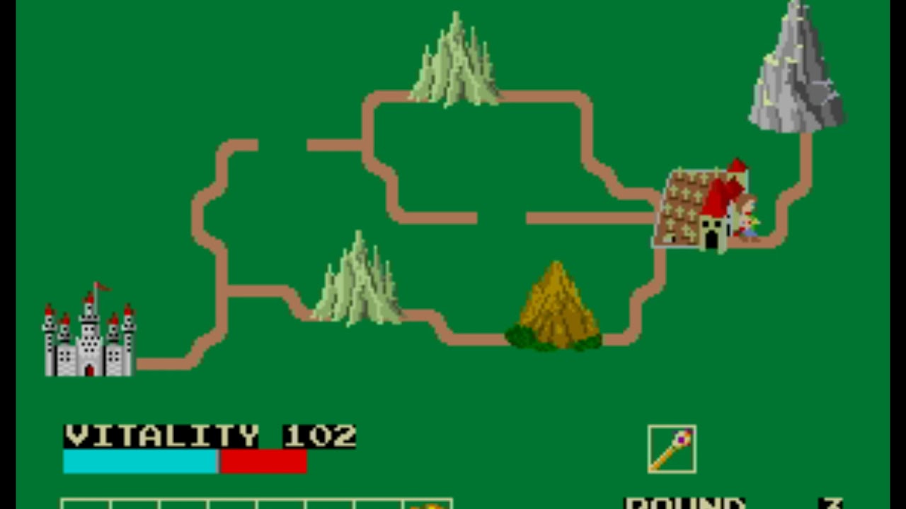 Dragon Buster (Namco/1984) Gameplay (Part 3) - YouTube