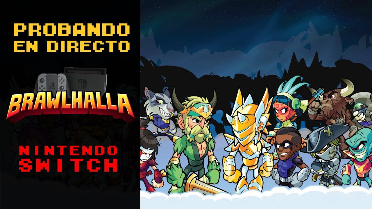 🔴 Brawlhalla para Nintendo Switch | Probando en directo #Brawlhalla ...