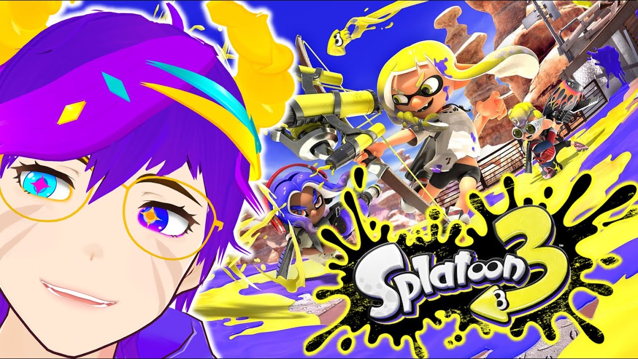 【SPLATOON 3】Becoming the best Splatoon Vtuber... probably - YouTube