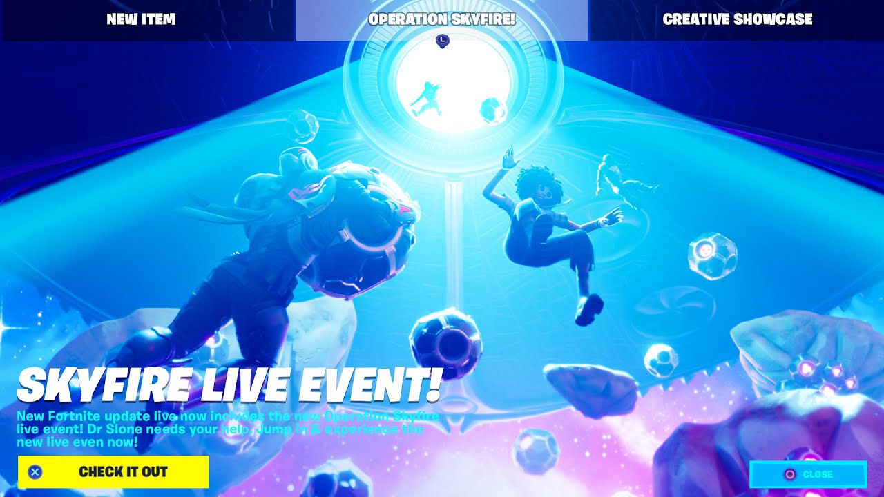 OPERATION SKYFIRE LIVE EVENT in FORTNITE! - YouTube