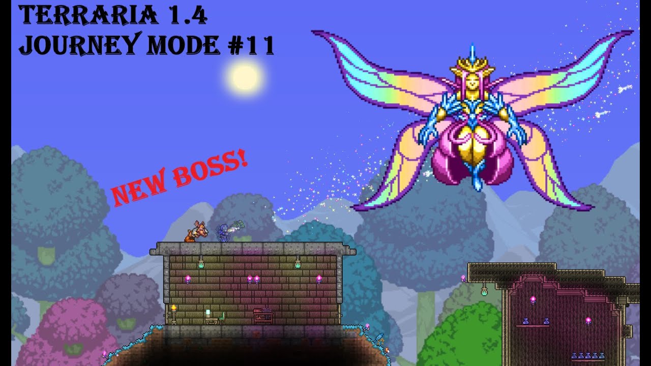 Terraria 1.4 | EMPRESS OF LIGHT! HARD BOSS! | Journey Mode #11 - YouTube