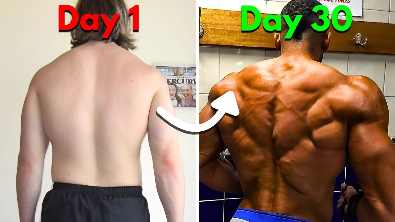 How To Get a V-Taper Back (top 3 exercises) - YouTube