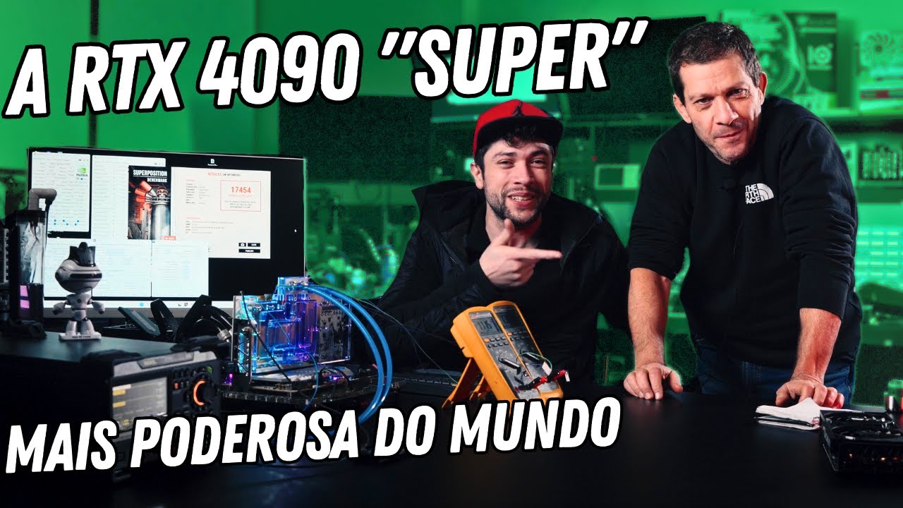 RTX 4090 SUPER - A ÚNICA DO MUNDO - WORLD RECORD - THE ONLY ONE IN THE ...