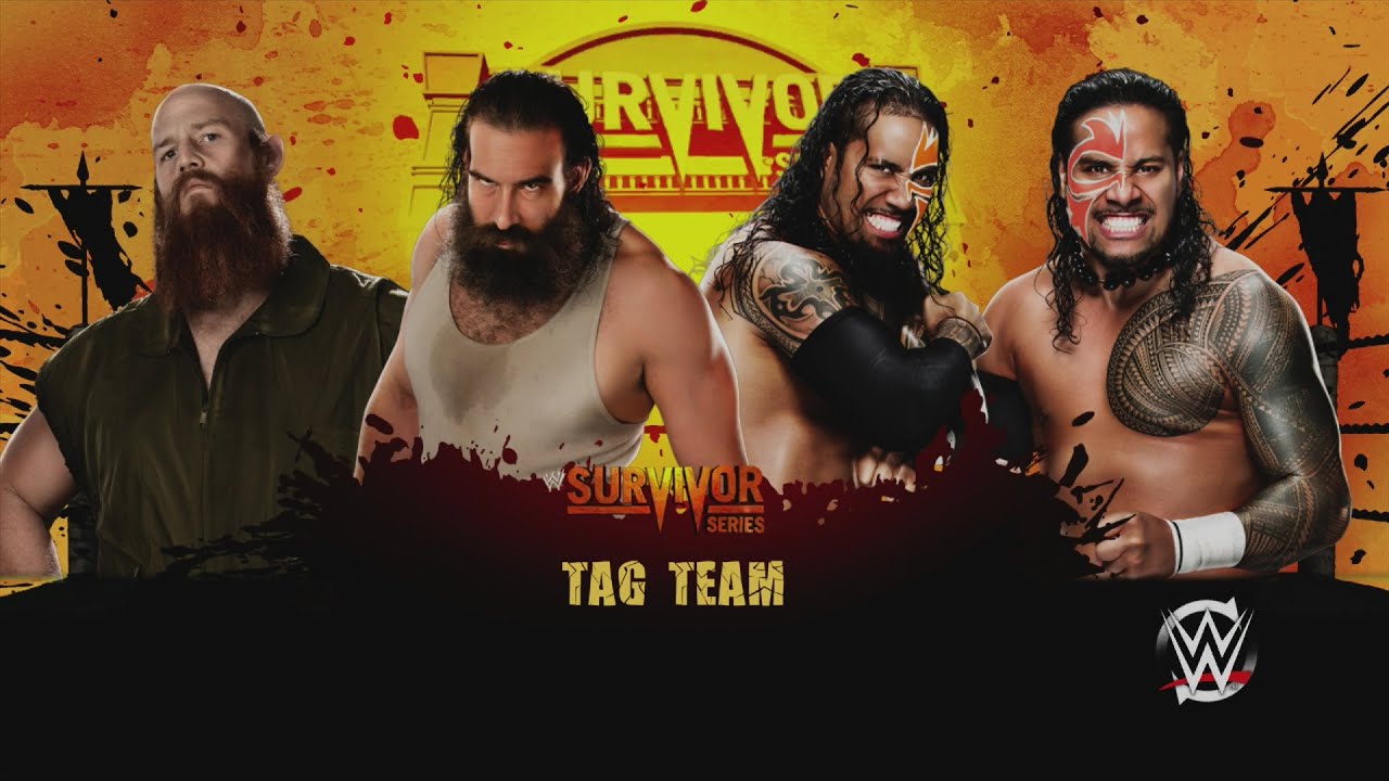 WWE 2K15 Universe - Survivor Series - The Uso's vs Wyatt Family Tag ...