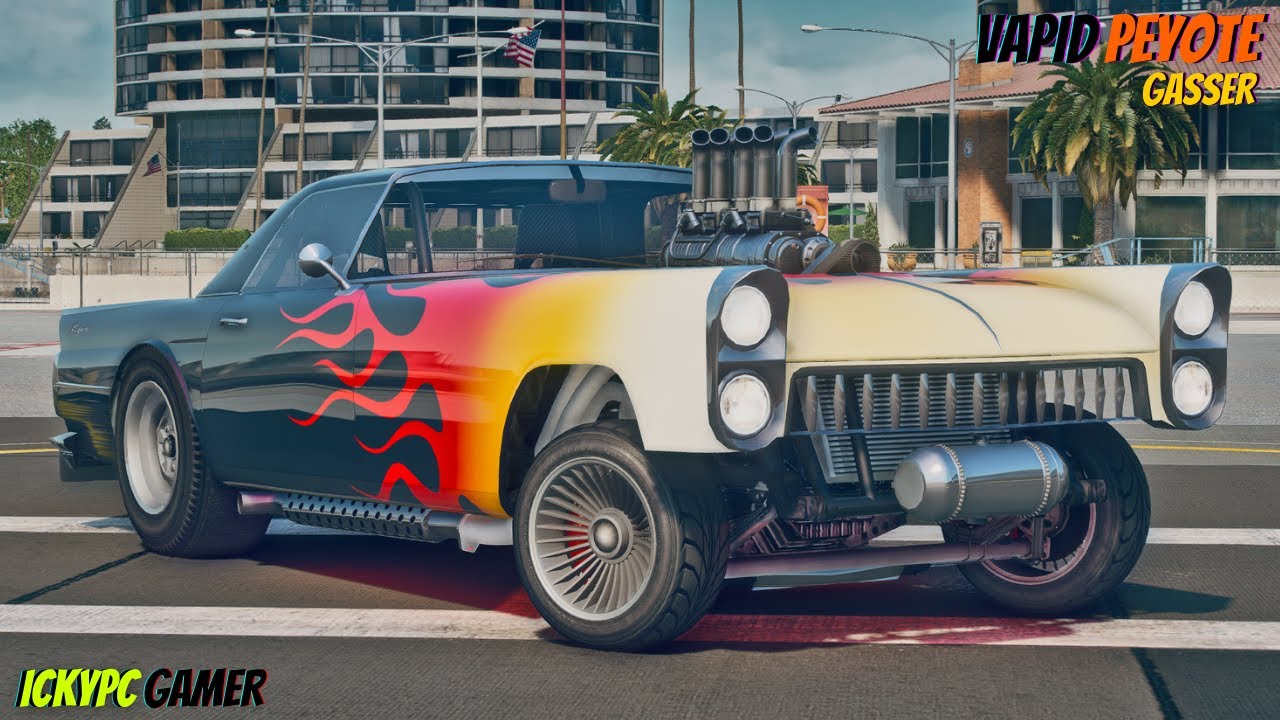 GTA 5 Online : Vapid Peyote Gasser Customization | Podium Vehicle ...