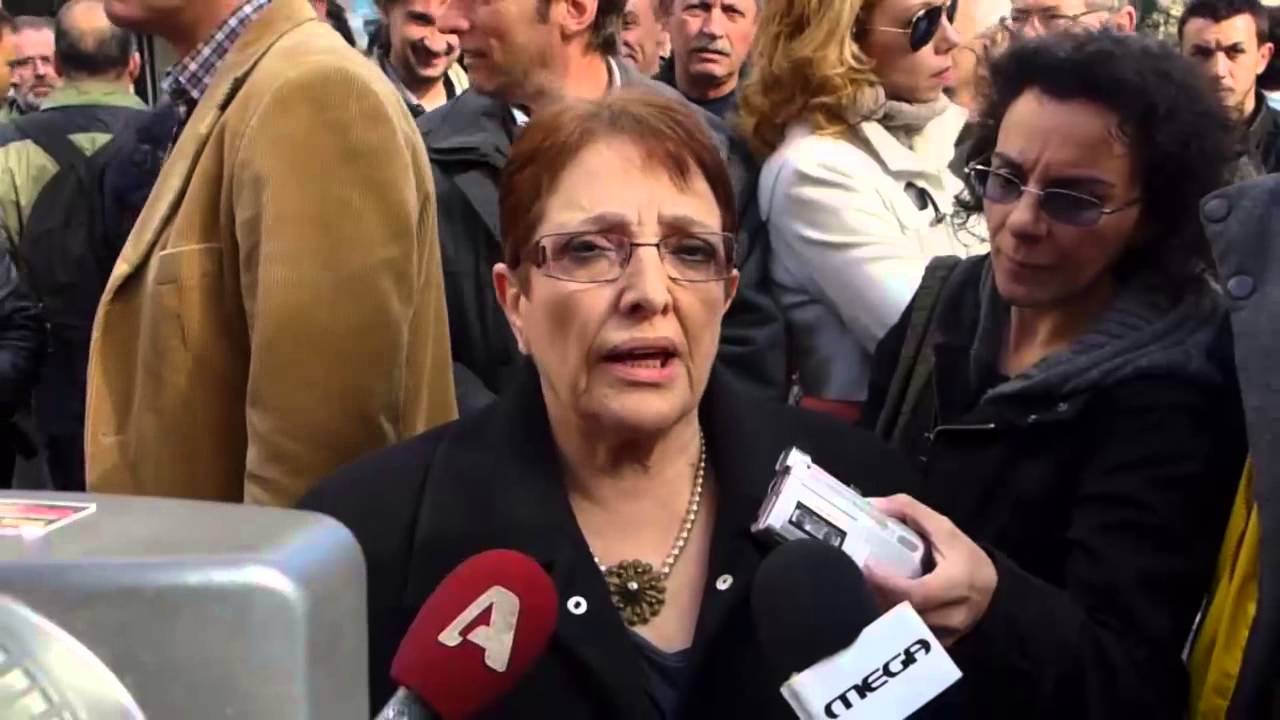 11-01-2013 ΔΗΛΩΣΕΙΣ ΑΛΕΚΑΣ ΠΑΠΑΡΗΓΑ ΓΙΑ ΤΗΝ ΑΝΕΡΓΙΑ - YouTube