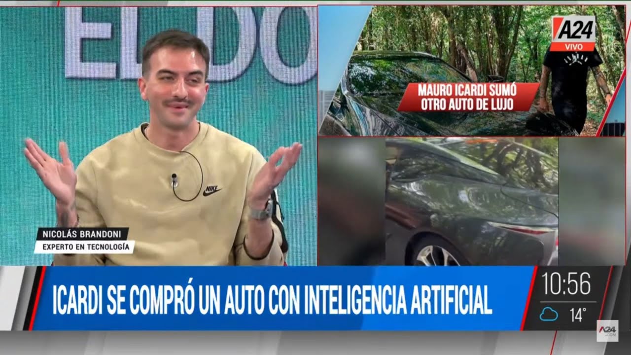 Nicolás Brandoni con Luciana Arias en A24 - YouTube