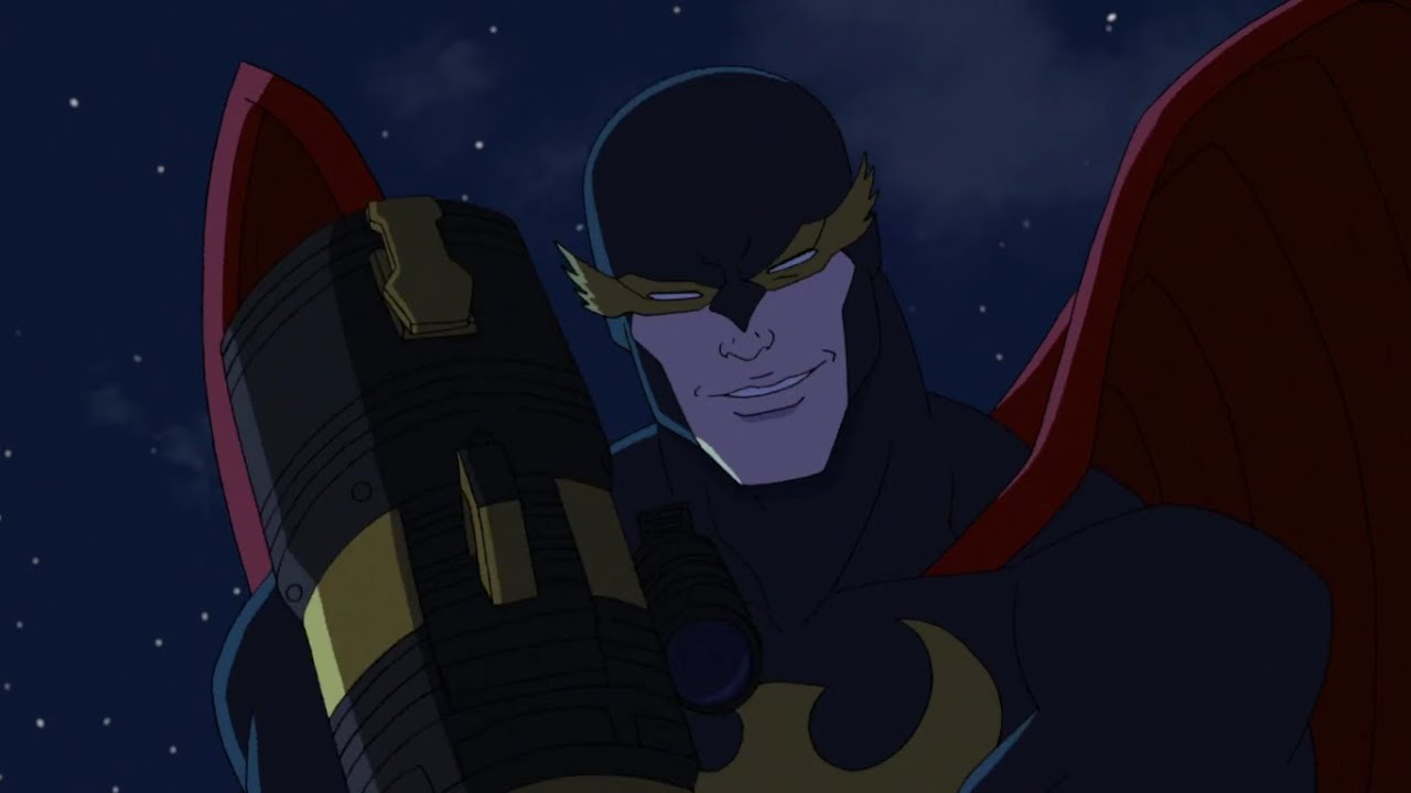 Nighthawk - Powers and Fights from Marvel's Avengers Assemble - YouTube