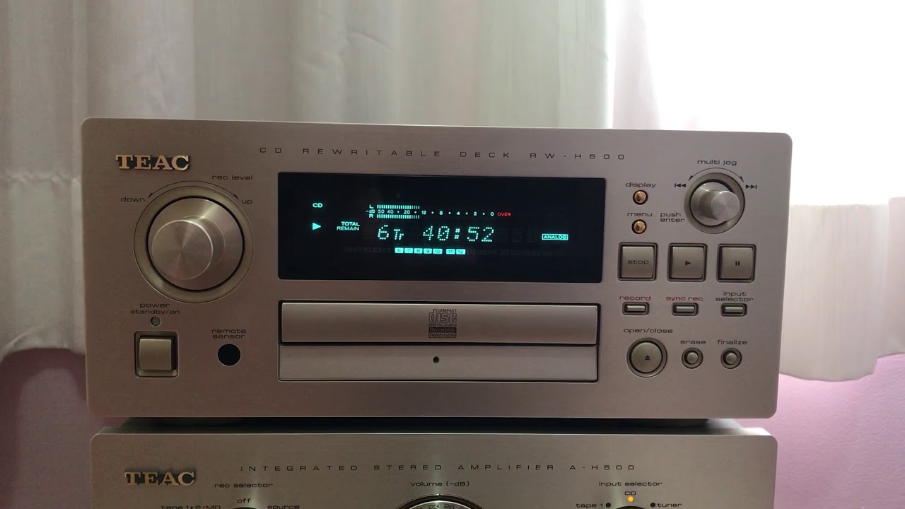 Teac Reference A-H500 + RW-H500+Elac Elegant 305II+Pedestais Airon HE ...