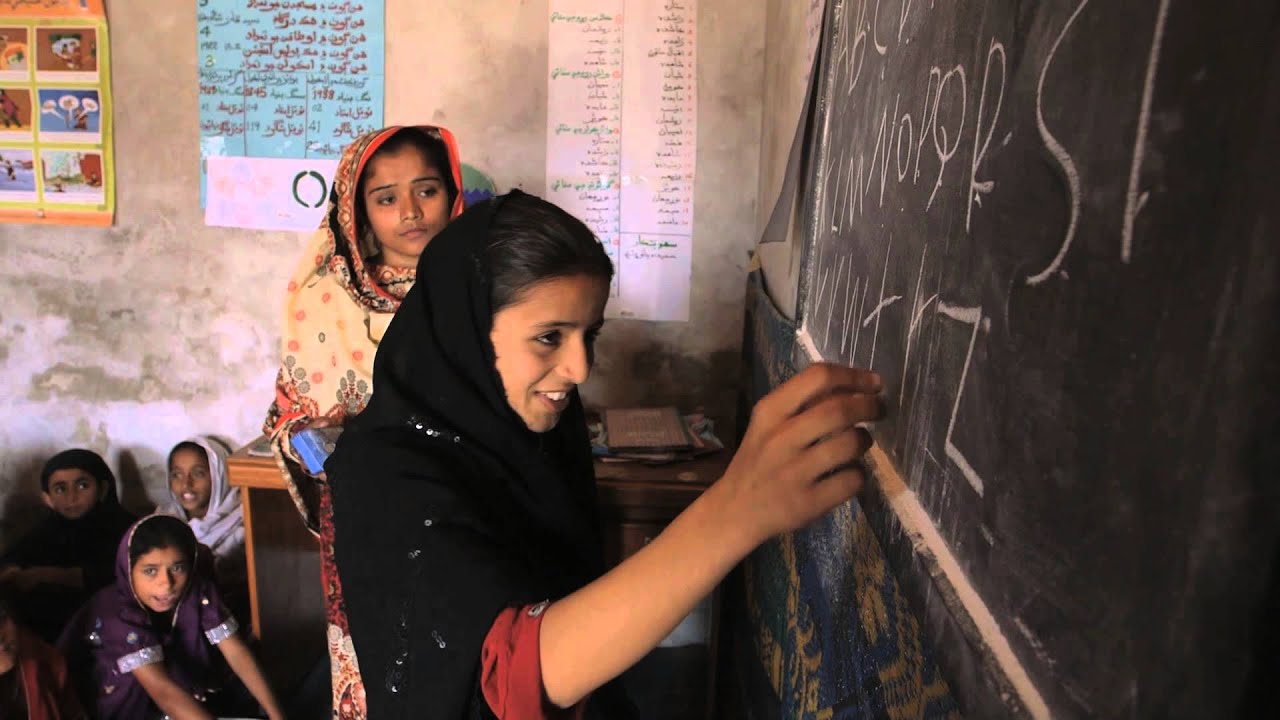 Lift off for girls education in Pakistan - YouTube