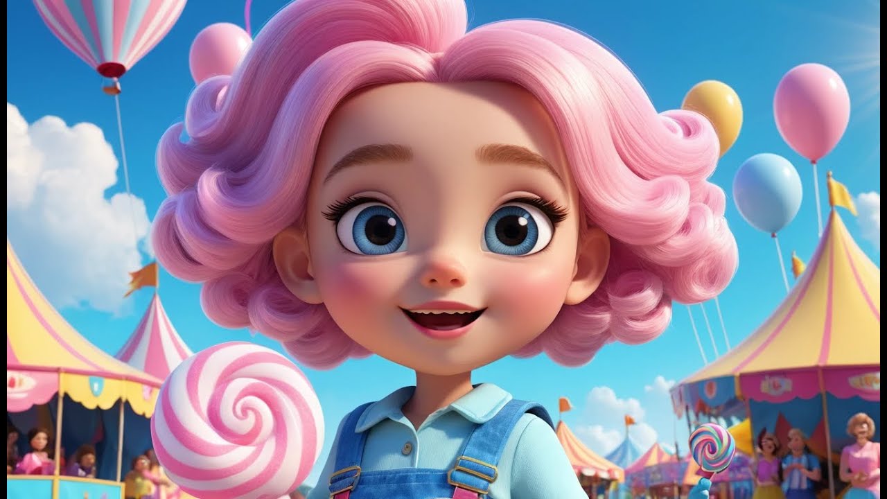 Cotton Candy, Sweet and Light Delight | Sweet Treat Rhyme for Toddlers ...
