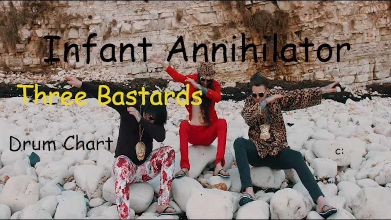 Infant Annihilator - Three Bastards (Drum Chart) - YouTube