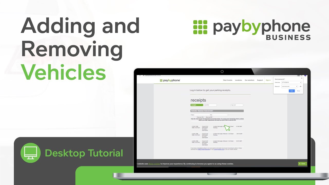Adding and Removing Vehicles | PayByPhone Business - YouTube