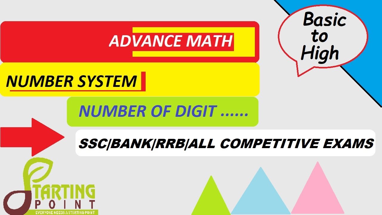 Number of digit| Number system basic to high| LECTURE-3| Advance math ...
